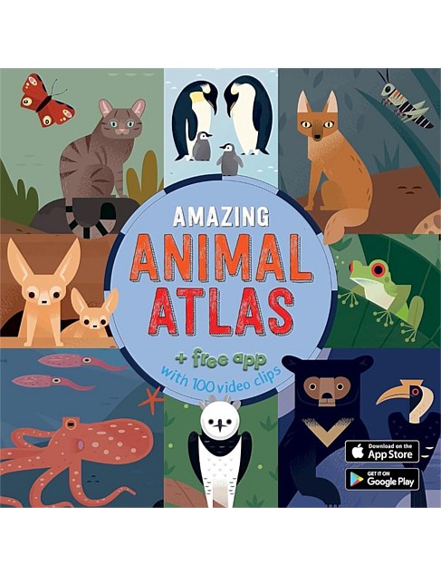 Peribo Amazing Animal Atlas | David Jones