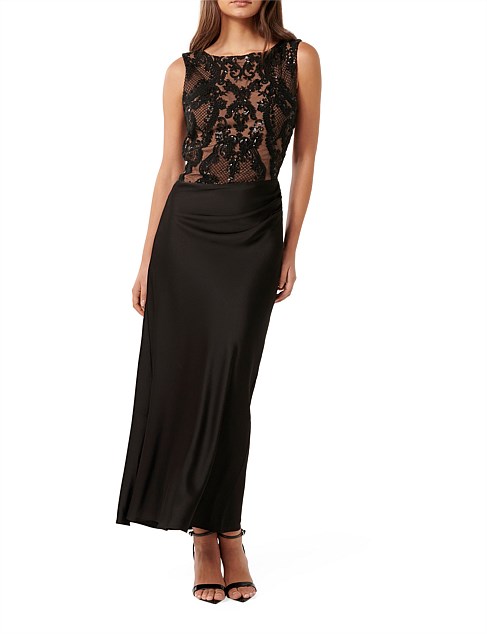 Forever New Alora Lace Bodice Maxi Dress | David Jones