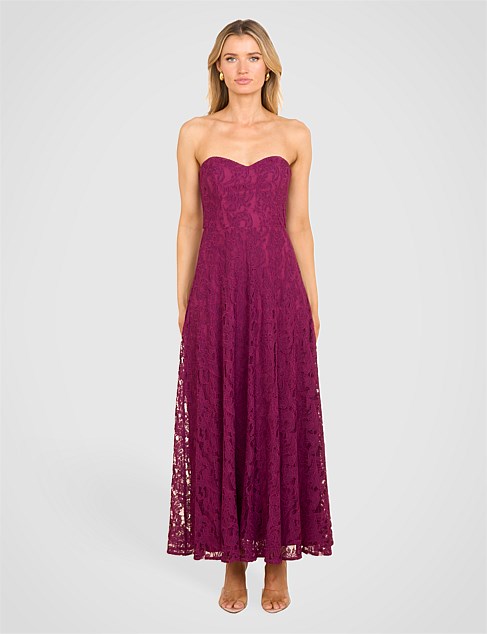 Pilgrim Miranda Strapless Gown | David Jones
