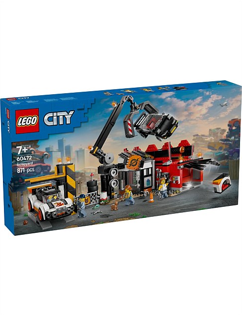 Lego Lego City Scrapyard With Cars 60472 | David Jones