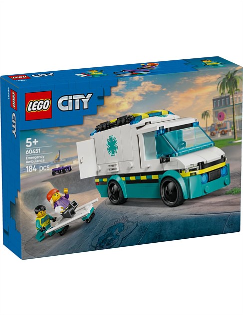 Lego Lego City Emergency Ambulance 60451 | David Jones