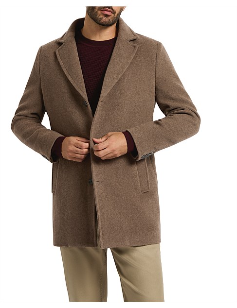 Marcs Men Sean Crombie Coat | David Jones