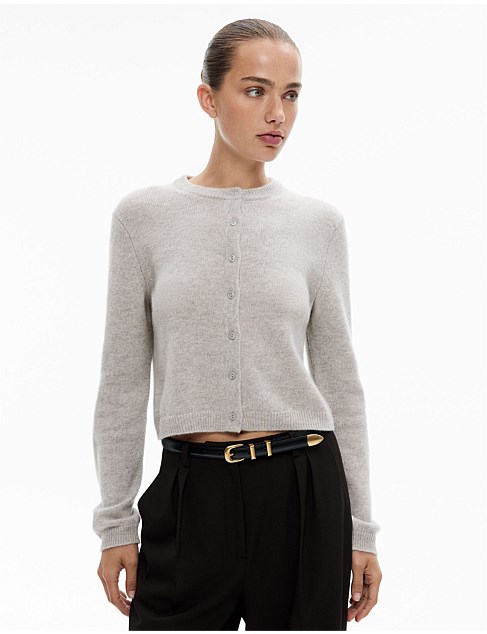 Witchery Cashmere Crop Cardigan | David Jones