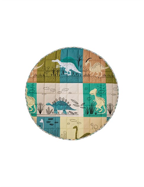 Linen House Kids Prehistoric Patchwork Playmat | David Jones