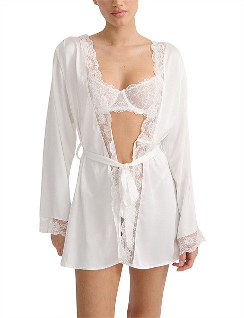Kat the Label Sidney Robe Ivory | David Jones
