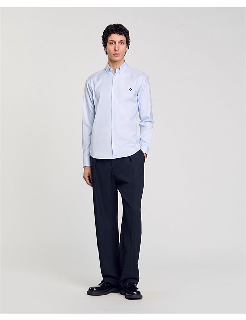 Sandro Paris Oxford Cross Shirt | David Jones