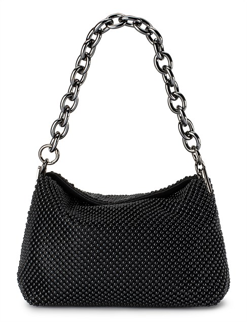 Olga Berg Skylar Ball Mesh Bag | David Jones