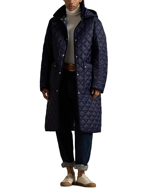 Polo Ralph Lauren Reversible Quilted Barn Coat | David Jones
