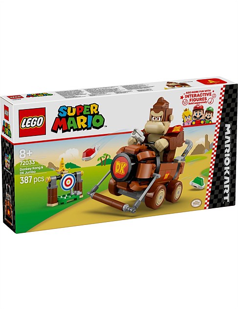 Lego Lego Super Mario Mario Kart Donkey Kong & Dk Jumbo 72033 | David Jones