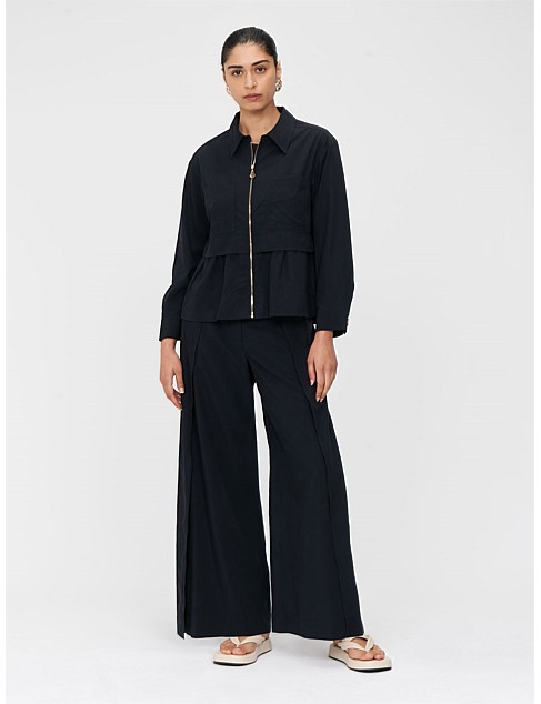 Veronika Maine Washed Tencel Viscose Shirt Jacket | David Jones