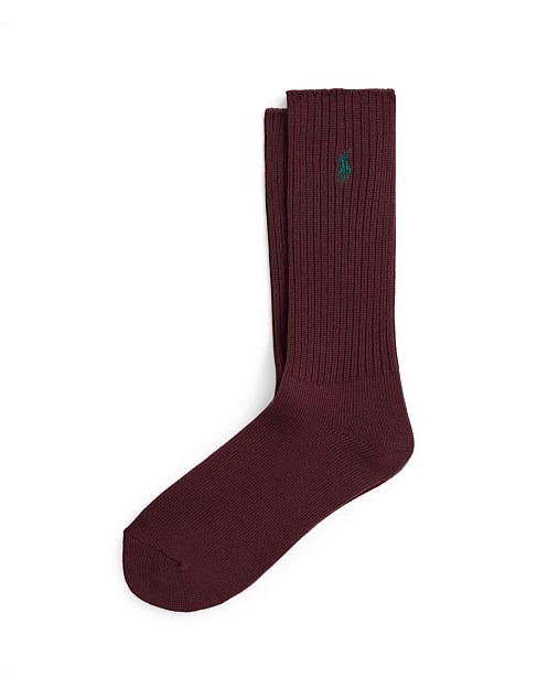 Polo Ralph Lauren Color Shop-crew Sock-single Cotton Blend | David Jones