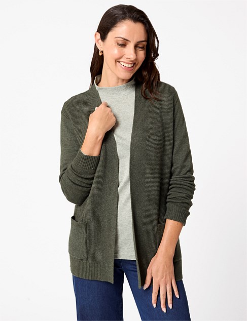 Black Pepper Tarni Cardigan Knit | David Jones