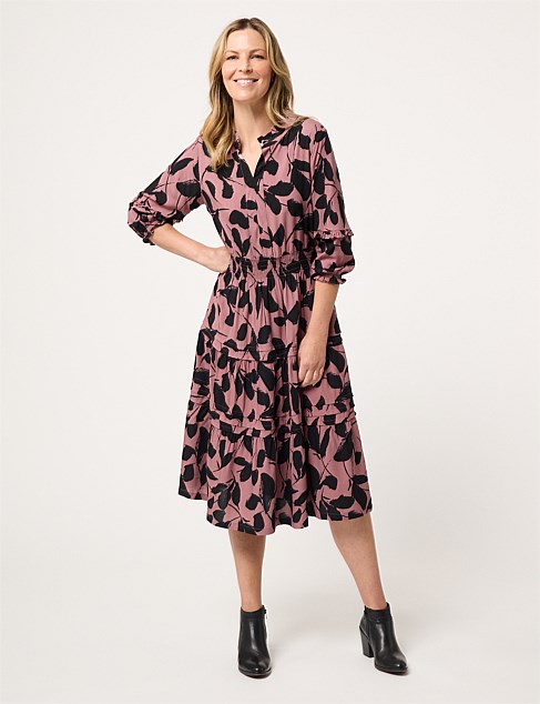 Black Pepper Carmyn 3/4 Sleeve Dress | David Jones