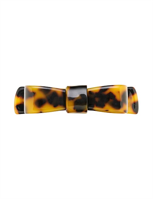 Amelie Acetate Petite Bow 9cm Barette | David Jones