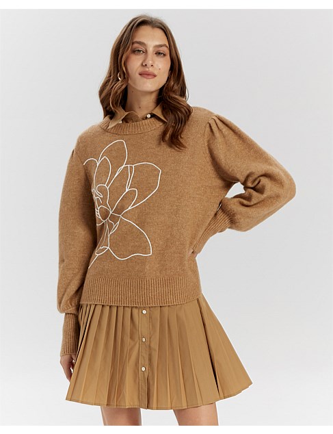 Y.a.s Yasjuva Ls Knit Pullover S. | David Jones