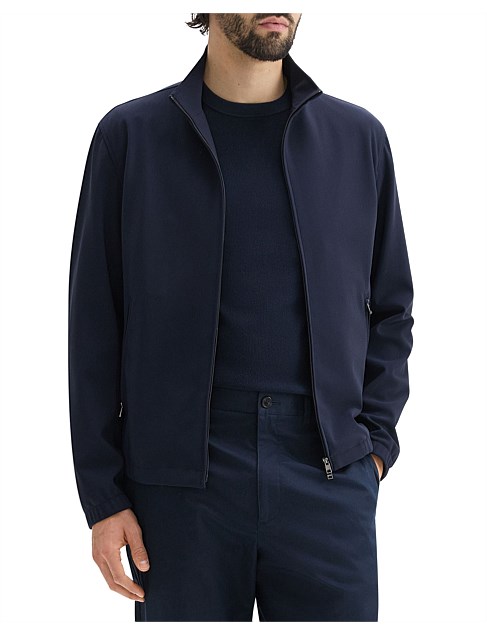 Theory Zip Jacket In Precision Ponte | David Jones