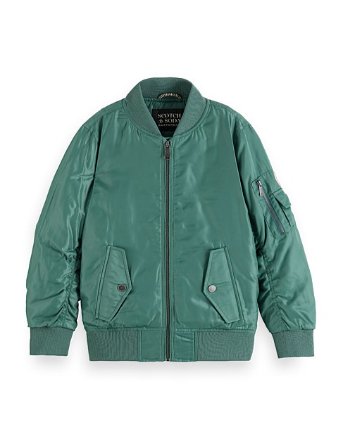 Scotch & Soda Light Weight Padded Oversized Jacket | David Jones