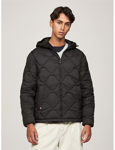 Tommy Hilfiger Onion Quilted Hooded Jacket | David Jones