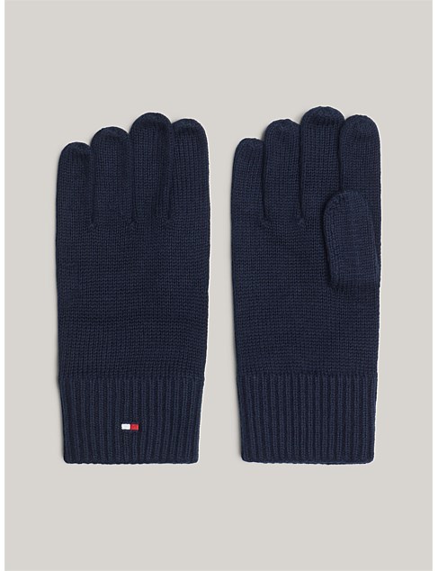 Tommy Hilfiger Essentials Flag Gloves | David Jones