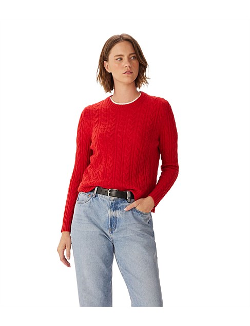 R.m. Williams Seaforth Cable Merino Knit | David Jones