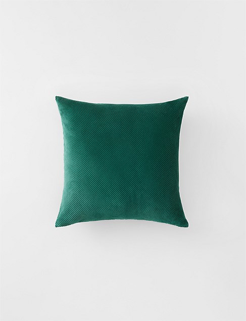 Sheridan Tano Square Cushion -55cm X 55cm In Dark Emerald | David Jones