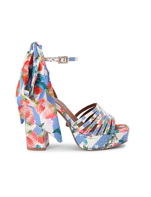 Kurt Geiger London Pierra Ankle Tie Platform | David Jones