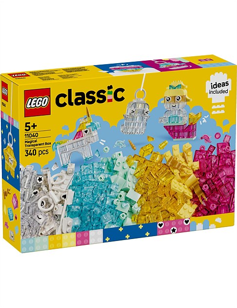 Lego Lego Classic Magical Transparent Box 11040 | David Jones
