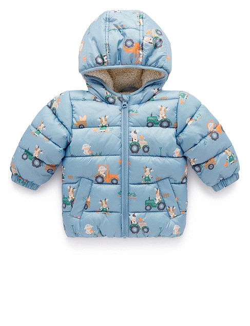 Purebaby Showerproof Padded Jacket | David Jones