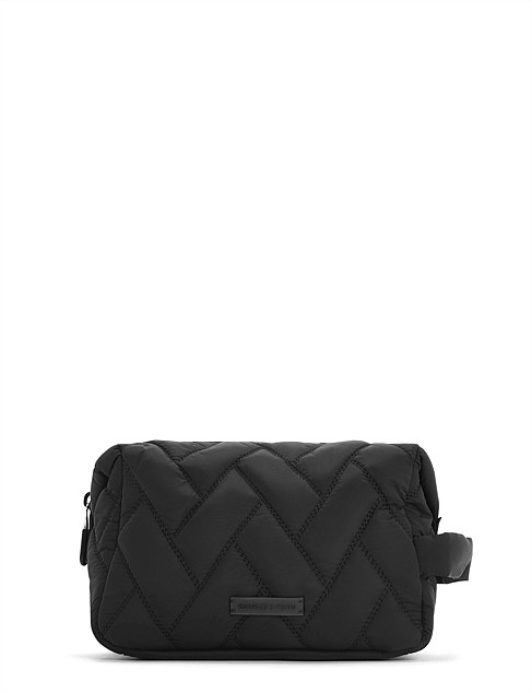 Charles & Keith Nylon Chevron Pouch | David Jones