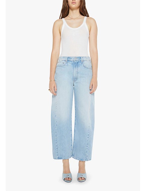 Mother the Full Pipe Flood Wide Leg Jean | David Jones