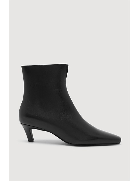 Assembly Label Women's Charlotte Heeled Boot Black Boot | David Jones