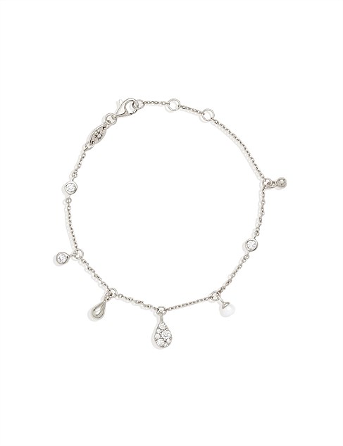 By Charlotte Silver Ocean Mist Bracelet | David Jones