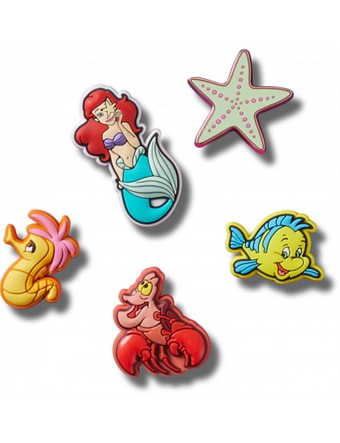 Crocs Princess Ariel 5 Pack Jibbitz | David Jones