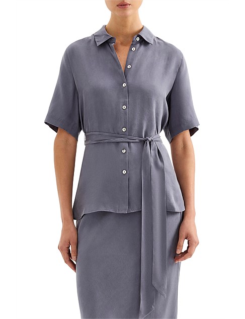 Nude Lucy Devin Tencel Shirt | David Jones