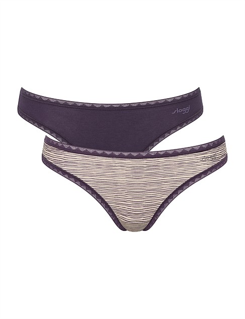 Sloggi Go Brazilian 2 Pack | David Jones