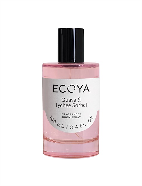 Ecoya Guava & Lychee Sorbet Room Spray 100ml | David Jones