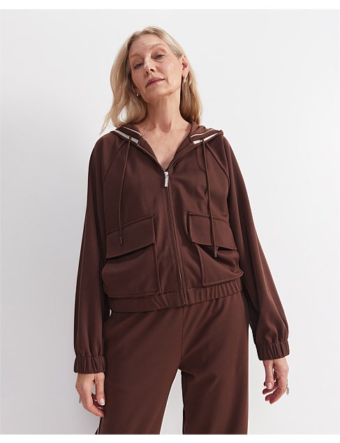 Sportscraft Misha Hooded Track Jacket | David Jones