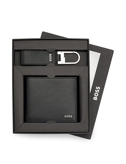 Boss Boss Wallet and Keyring Giftset | David Jones