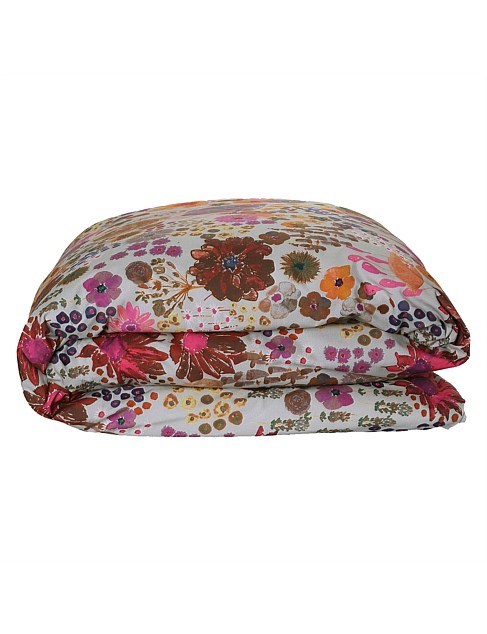 Kip & Co Field Of Dreams Silver Organic Cotton Quilt Cover King | David ...