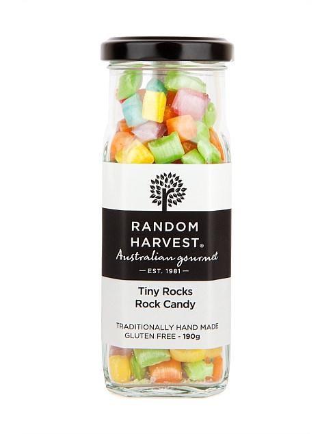 Random Harvest Tiny Rocks Rock Candy 180g | David Jones