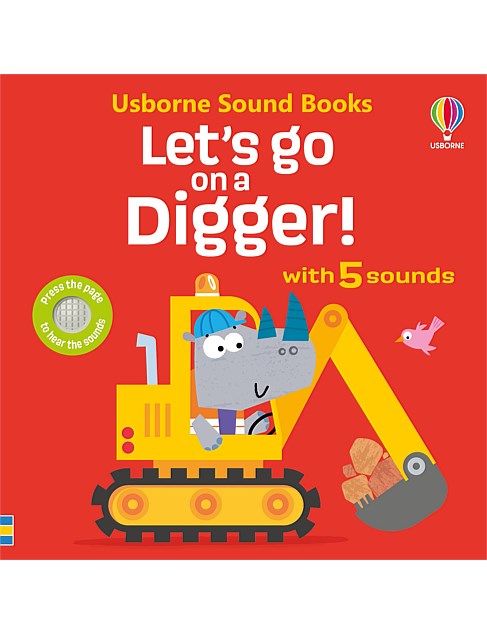 Harper Collins Let's Go On A Digger | David Jones