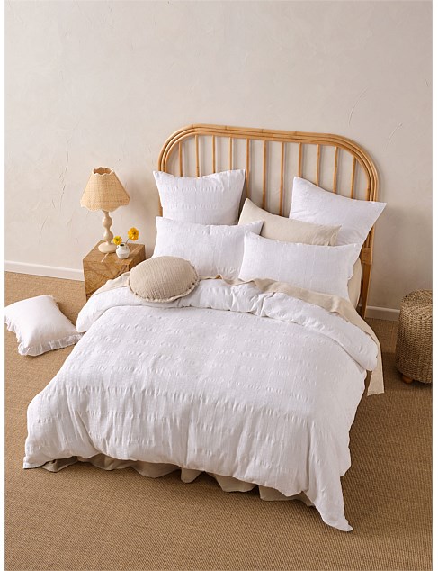Linen House Seren Super King Quilt Cover Set | David Jones