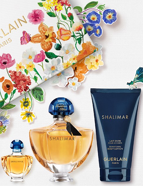 Guerlain Shalimar Set 50ml Edp & Body Lotion | David Jones