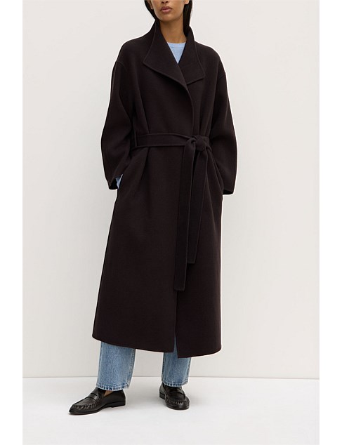 Assembly Label Kinsley Wool Coat Ganache | David Jones