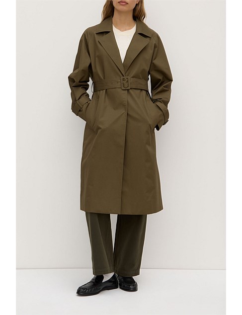 Assembly Label Kallina Trench Coat Sorrel | David Jones