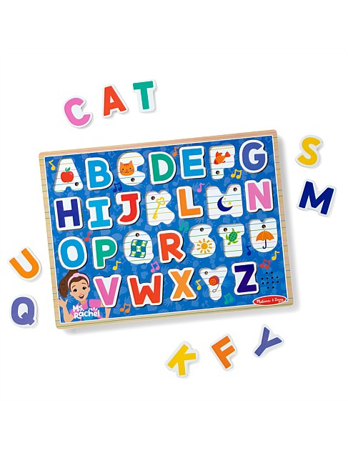 Melissa & Doug Ms. Rachel Alphabet Phonics Puzzle | David Jones