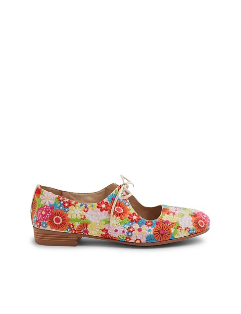 Django & Juliette Denali Dj Flower Embroidery Multi | David Jones