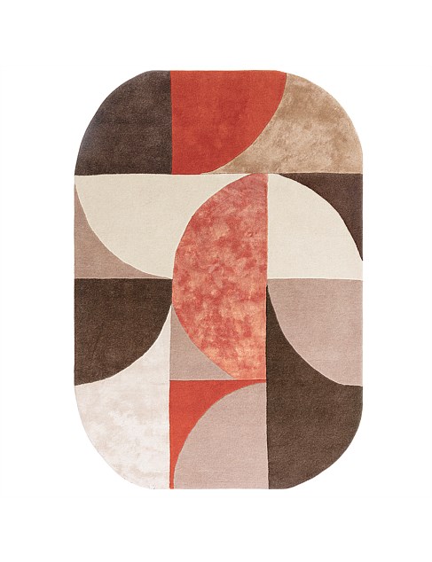 Asiatic Oval Spice Rug | David Jones