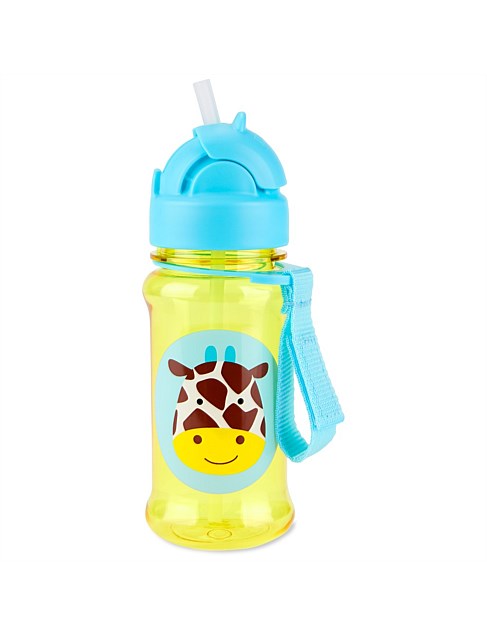 Skip Hop Zoo Jules Giraffe Tritan Renew Straw Bottle | David Jones
