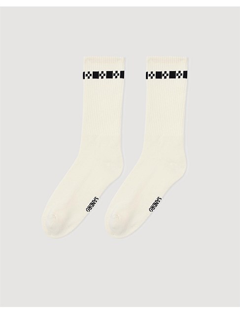 Sandro Paris Cross Socks | David Jones